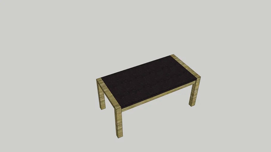 table a manger 3d model