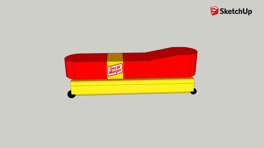 Oscar Meyer Wienermobile 3d model