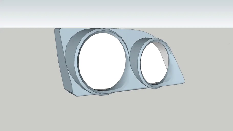 Ford Fiesta III Morette 3d model