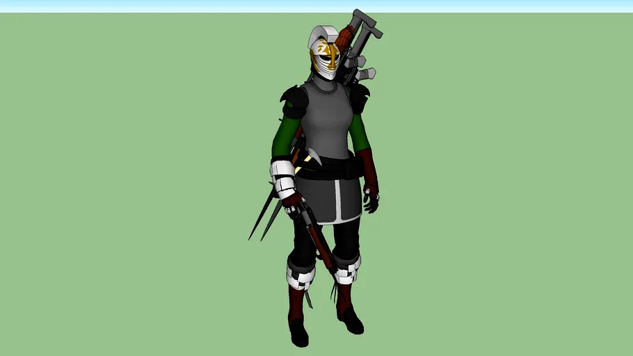 Destiny 1 - Lady Efrideet 3d model