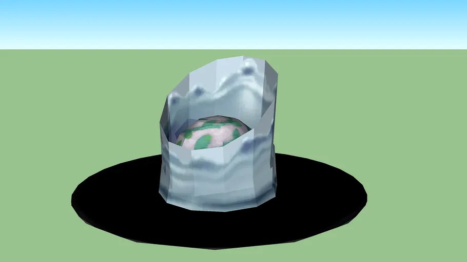Die sims 4 - Glacier Infused Iceberg 3d model
