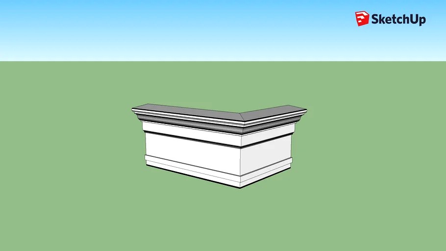 Timber Fascia 3d model