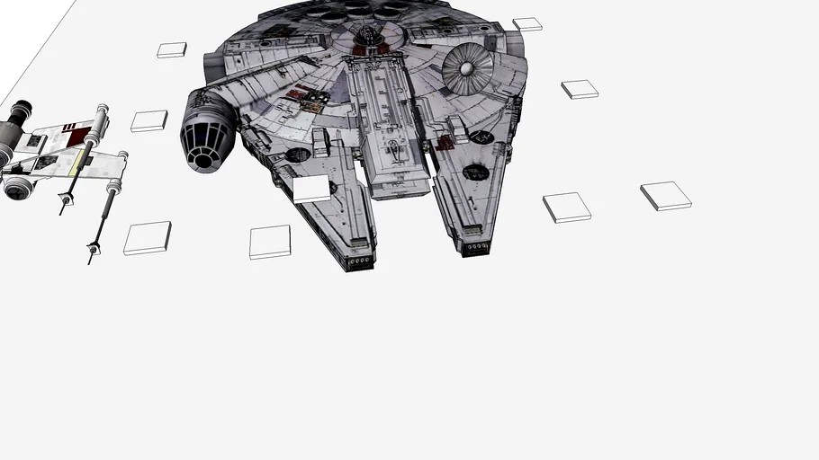 Millennium Falcon 3d model