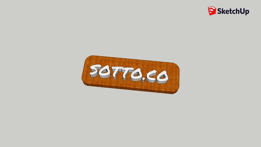 logo soto 3d model