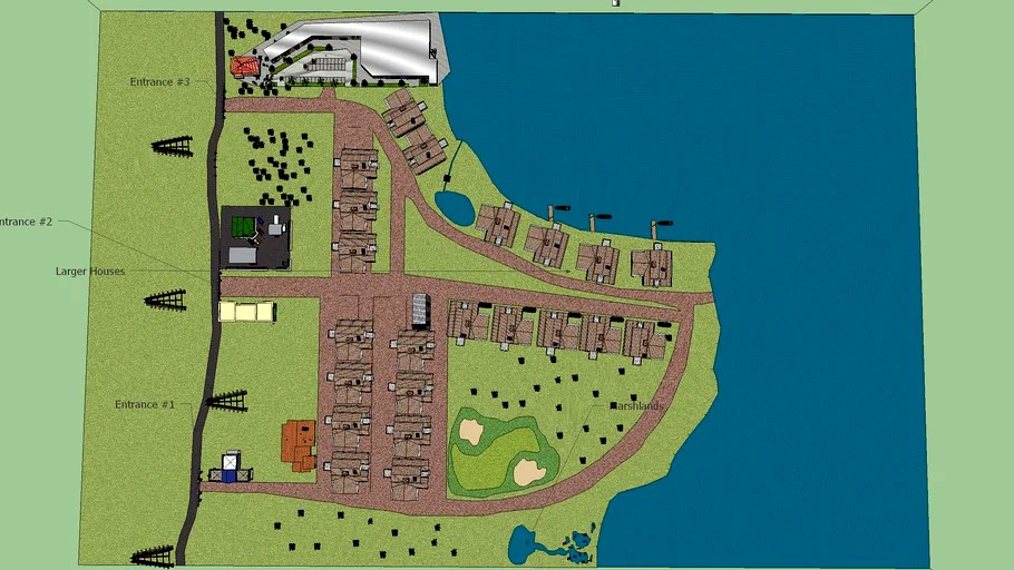 Cooper's Point 3D Model