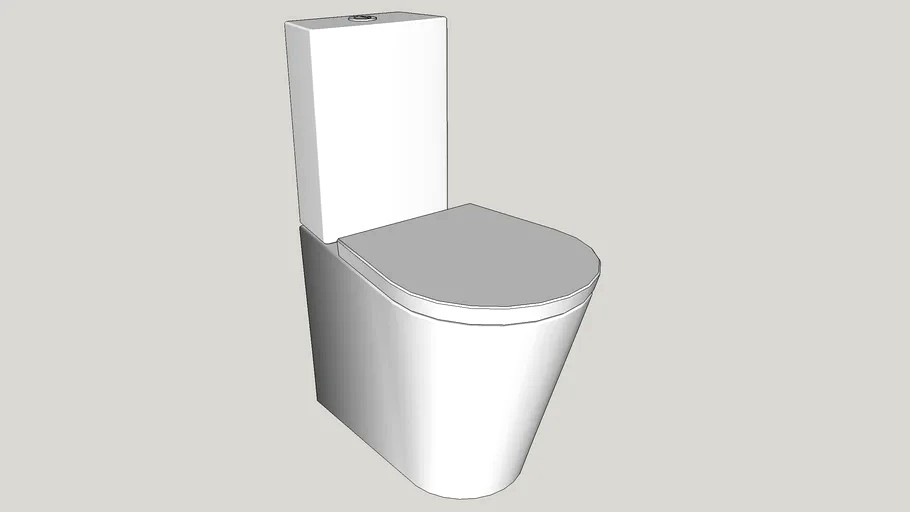 Modern Toilet WC 3d model