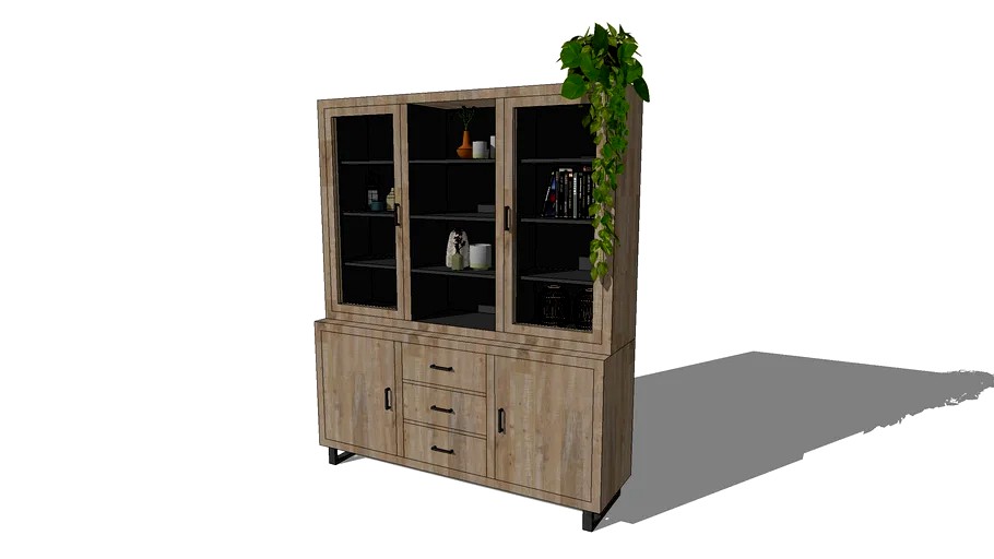 James vitrinekast 3d model