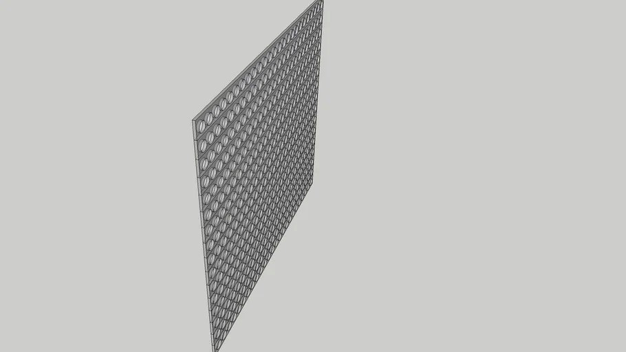 Lamina microperforada. 3d model