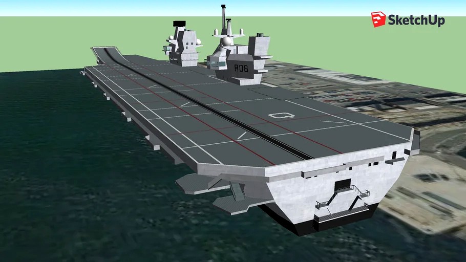 Copy of HMS Queen Elizabeth 3d model