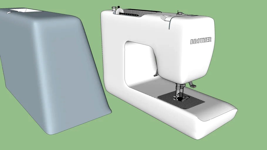 Sewing machine 3d model
