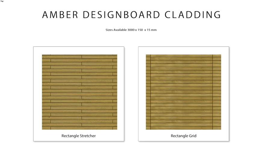 Amber DesignBoard Cladding 3d model