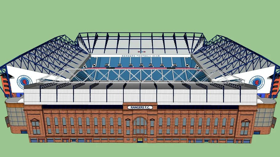 Ibrox Redevelopment 3d model