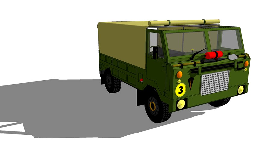 Land Rover Forward Control 101 (FC101) 3d model