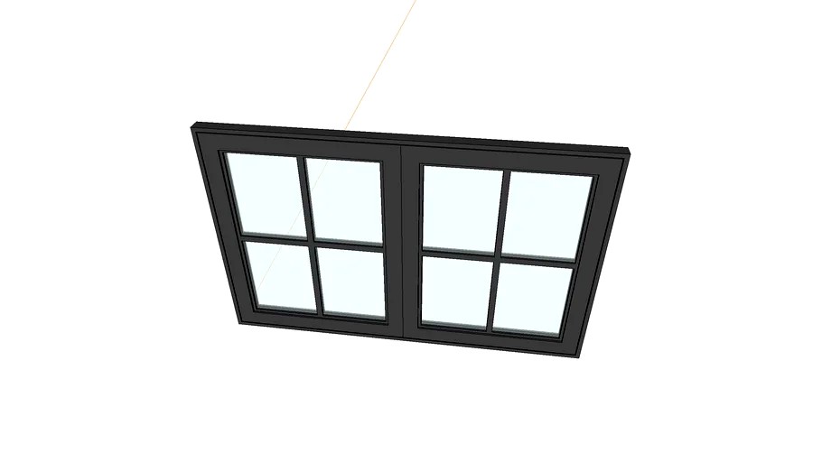 Raam 1871.2x1200 3d model