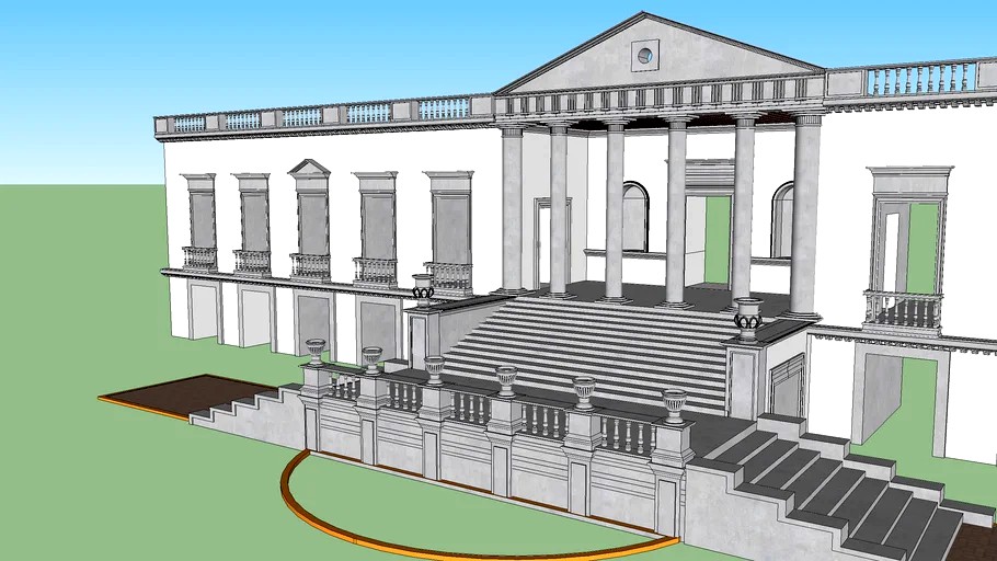 Fachada Museo Agora Fresnillo 3d model