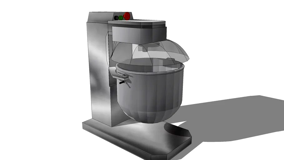 professional mixer 3d model