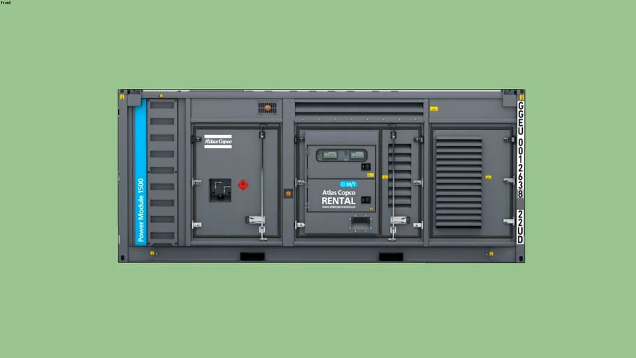 Power Module 1500 3d model