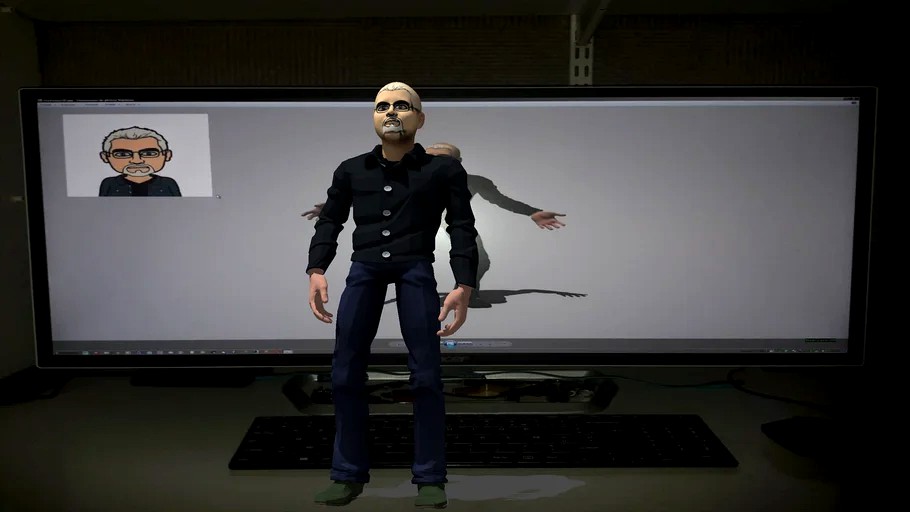 Your Bitmoji 3D model