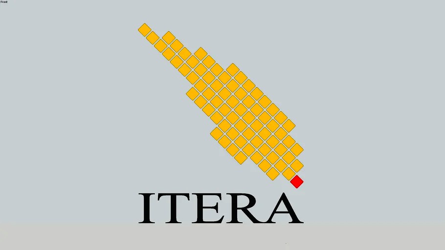 LOGO ITERA 3d model