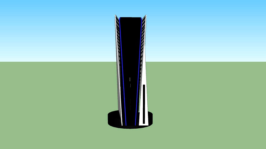 PS5 3d model