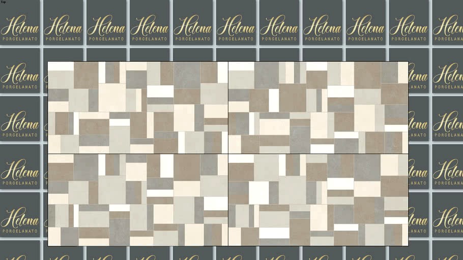 DETROIT MIX - HAC 120.024 - HELENA PORCELANATO 3d model