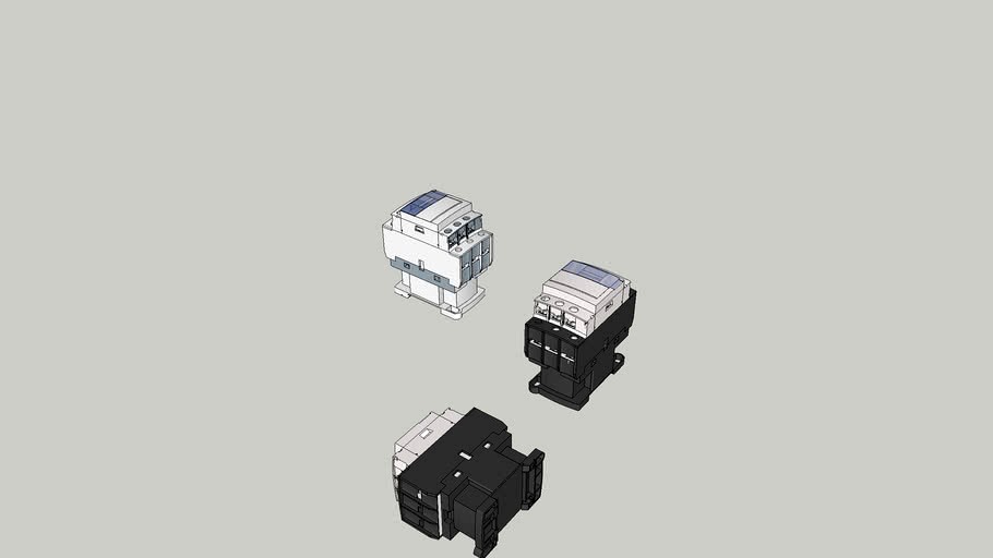 Magnetic Contactor 3d model