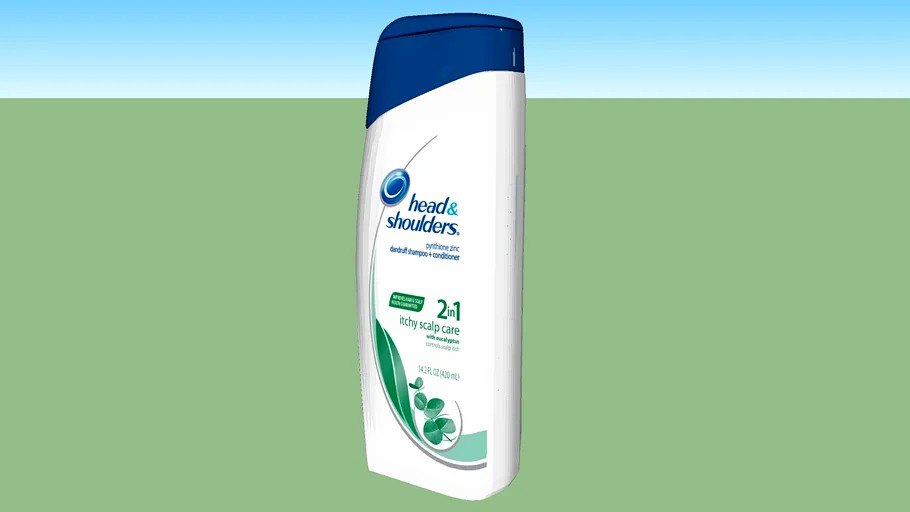 shampoo 3d model