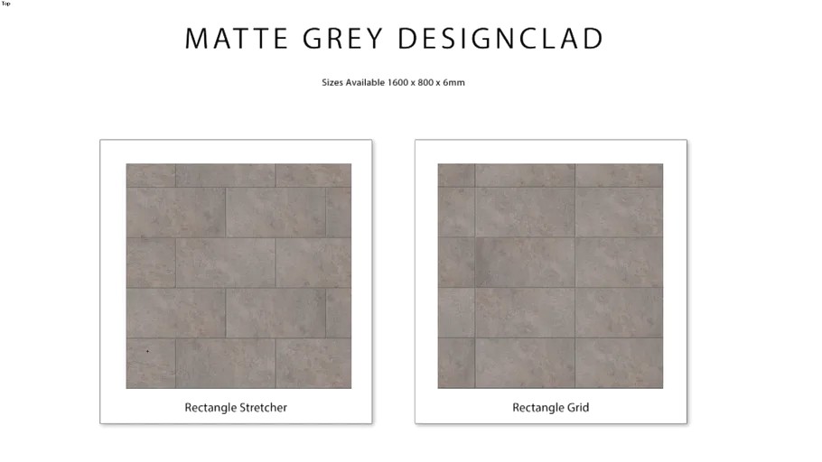 Matte Grey DesignClad 3d model