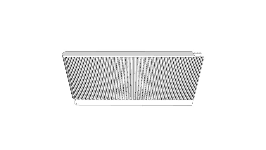 Fluted Panel 3d Model 0506