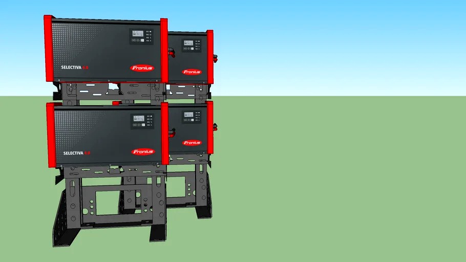 Fronius Cargadores Perfect charging 3d model