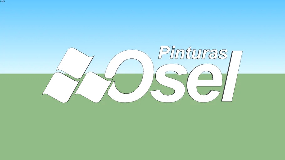 OSEL LOGO 3D model