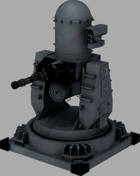 CIWS turret 3D Model