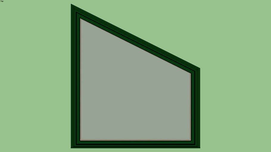 Marvin Ultimate Direct Glaze Polygon Window 3d model