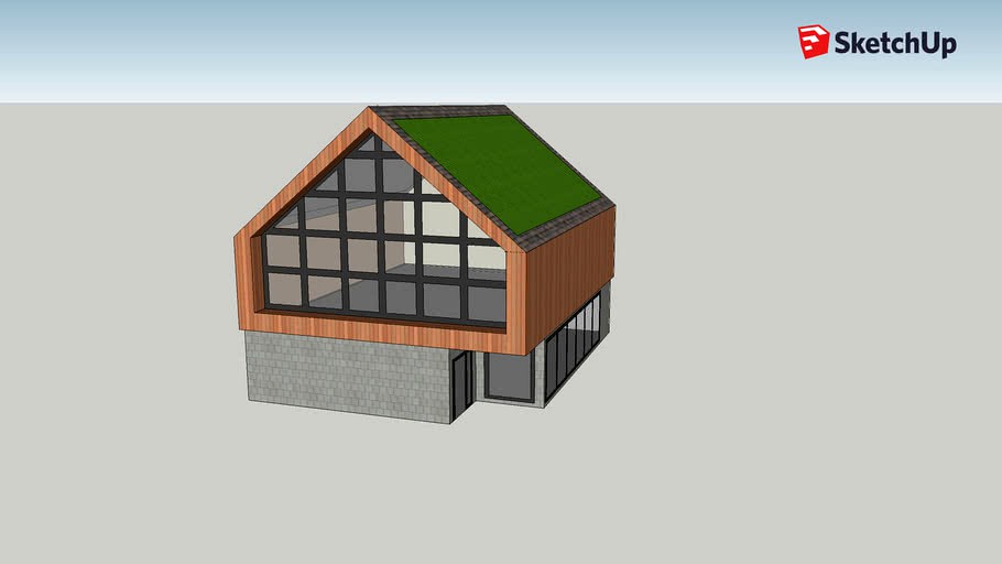 Modern Lodge 3d model