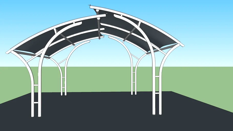 Tensile Structure 3d model