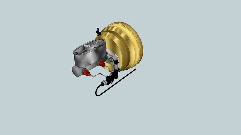 Wilwood Brake Booster 3d model