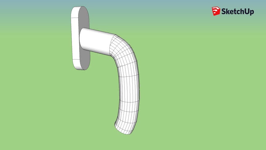 Fenstergriff / window handle 3d model