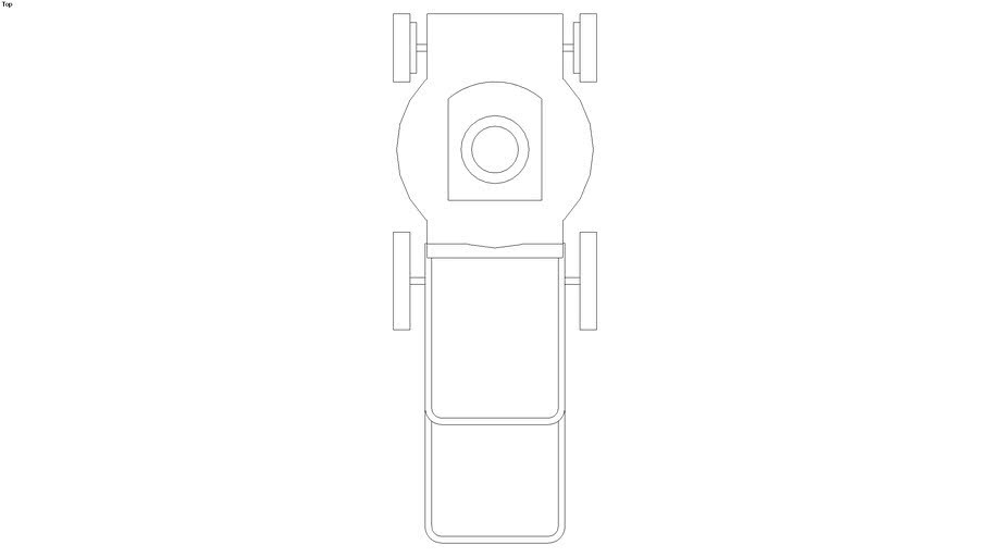 2D Lawnmower 3d model