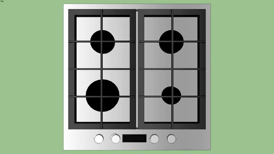 cooktop 3d model