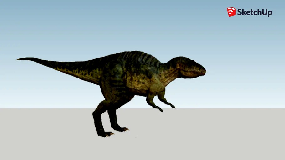 acrocanthosaurus 3d model