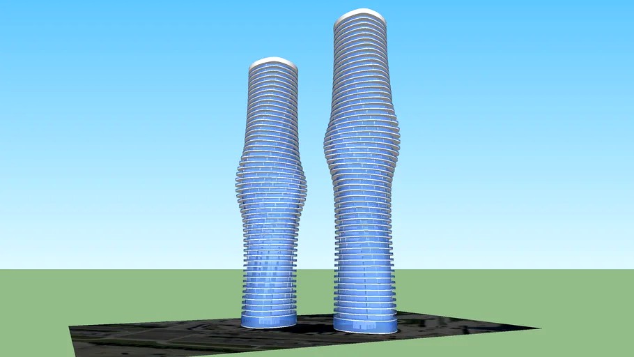 ABSOLUTE TOWERS 3d model