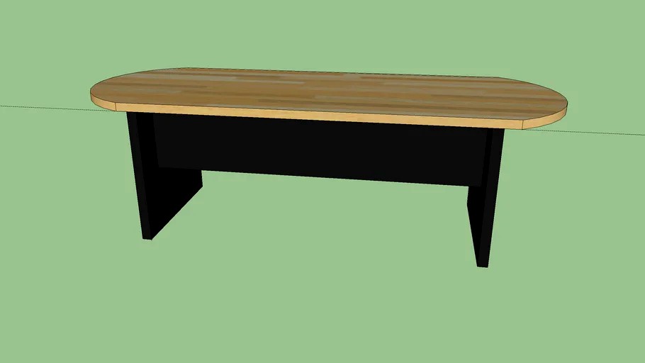 meja meeting 3d model