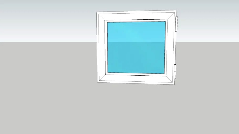 Window 300 x 350 cm 3d model