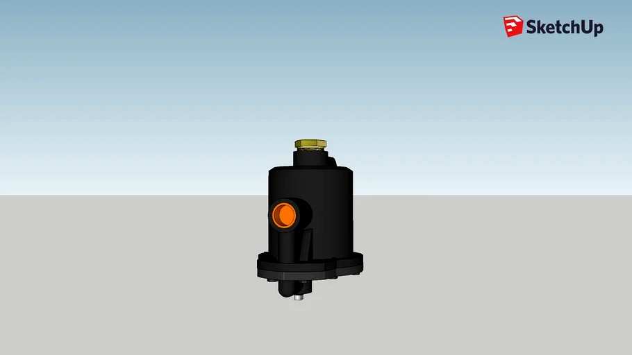 Inverted Bucket Steam Trap 3d model