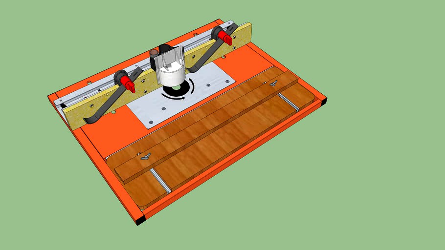 Triton Precision Router Table TRA300 3d model