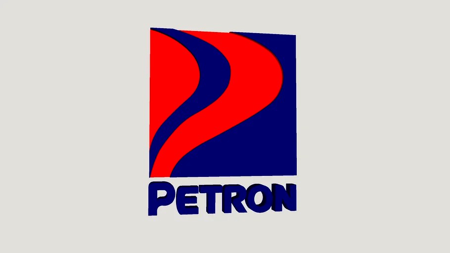 PETRON LOGO 3d model