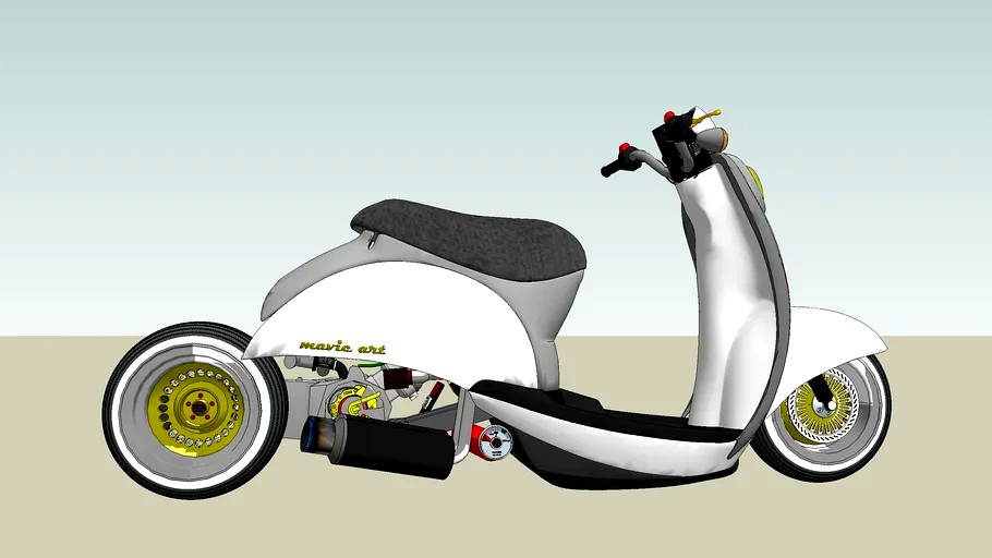 MOTOR / SCOOPY 3d model