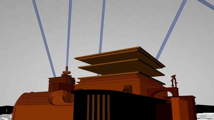 20th century fox 1994 logo remake 77 3d model