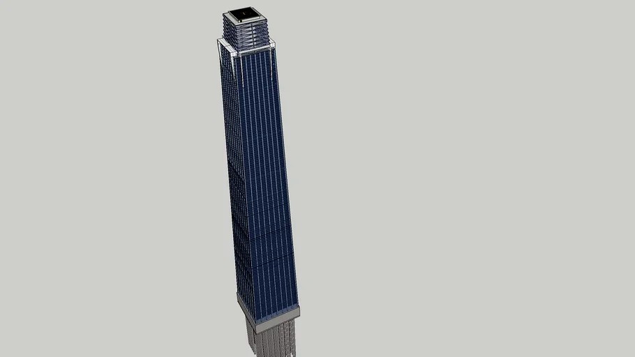 The Exchange 106 (TRX tower) 3d model