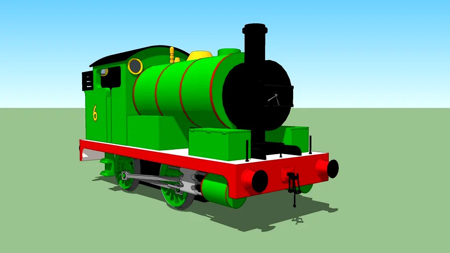 Percy the Small Engine 3d model